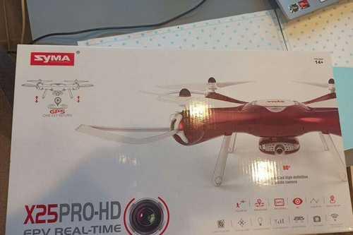 Квадрокоптер Syma x25 pro-hd