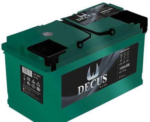 Аккумулятор Decus 110Ah 1000A green