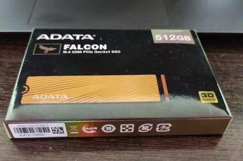 SSD adata Falcon 512gb pcie 3 новый