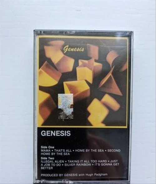 Genesis 1983 аудиокассета запечатана