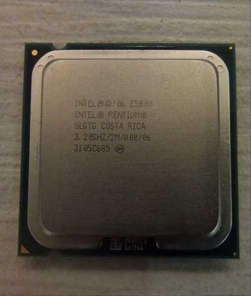 Процессор Intel Pentium dual core e5800