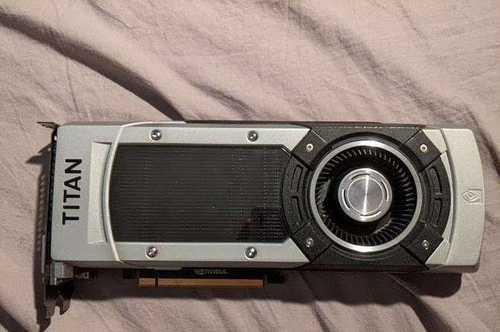 NVidia Asus GTX titan black otval