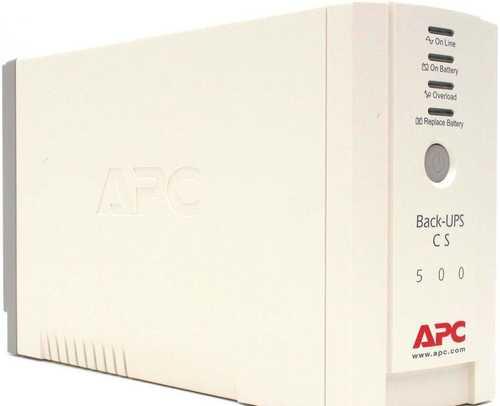 Ибп APC Back-Up CS 500VA (BK500-RS) - новый