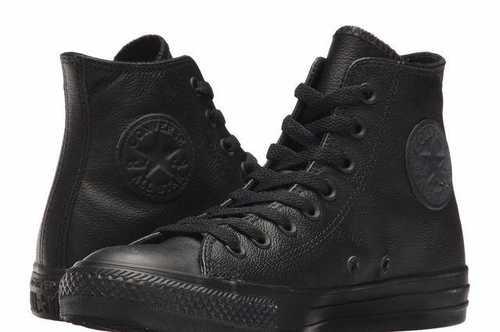 Бренд Converse CT AS Hi Black Leather мужск. р-ры