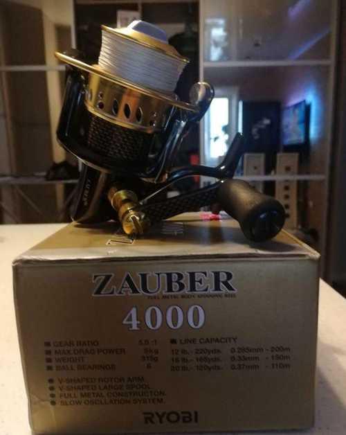 Спининговая катушка Ryobi zauber CF 4000