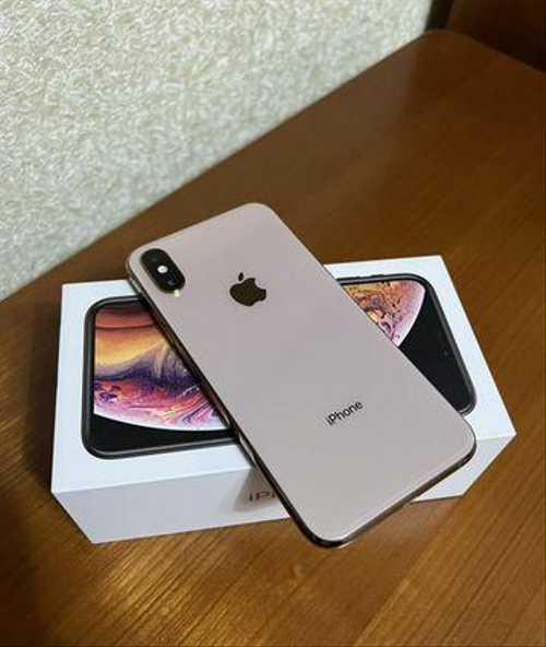 Телефон iPhone XS 256gb gold