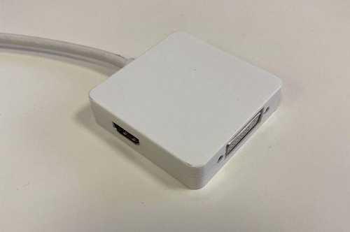 Переходник с Thunderbolt на hdmi, dvi, display por