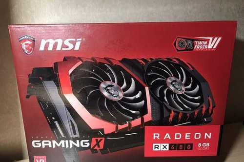 Rx480 8gb msi