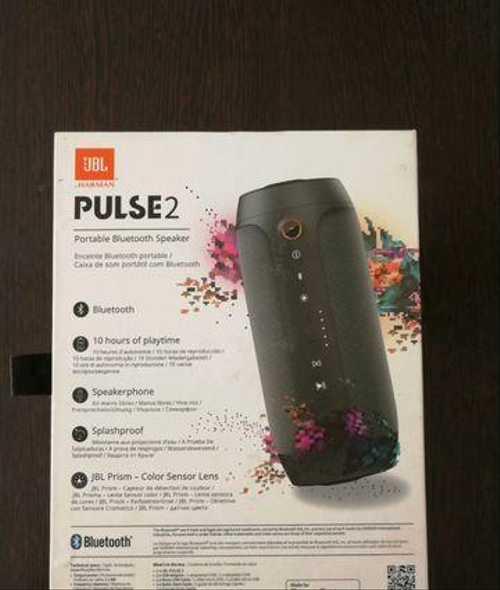 Коробка от оригинальной колонки JBL Pulse 2 Black