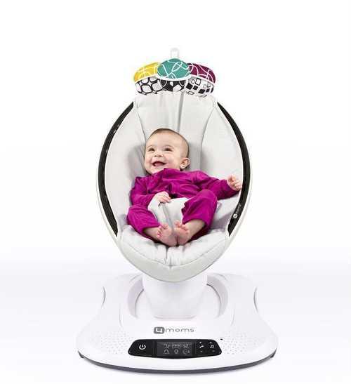 Кресло-качалка 4moms mamaRoo 4 цвет серебристый