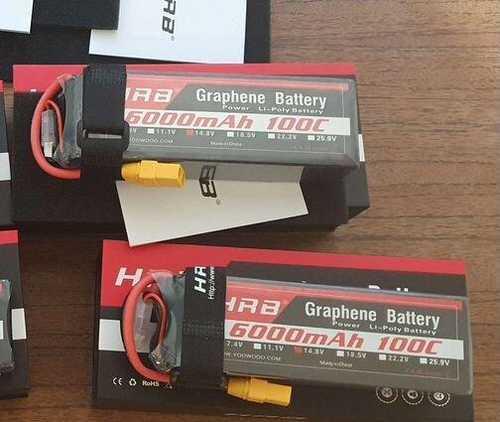 LiPo аккумуляторы HRB Graphene 4S