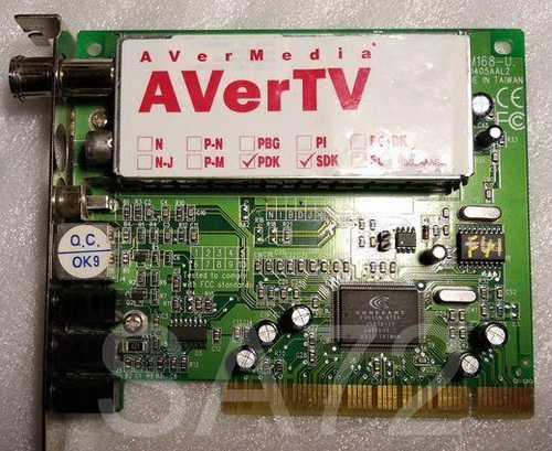 PCI тв тюнер AverMedia M-168U