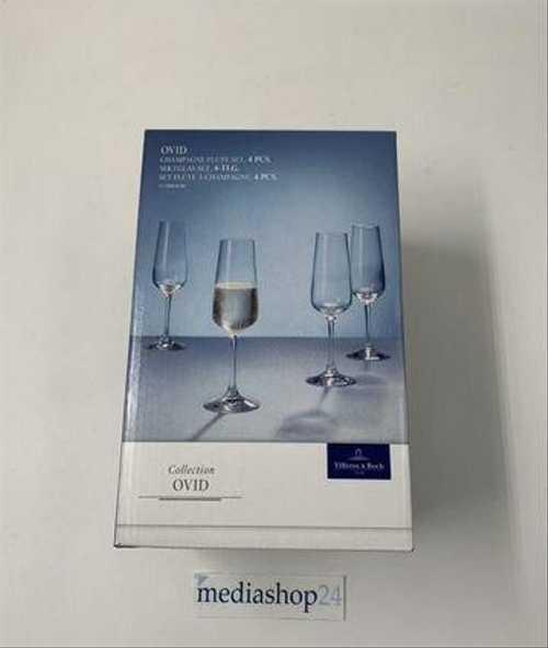 Набор бокалов Villeroy & Boch Ovid champagne glass