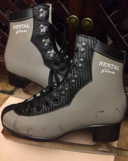 Фигурные коньки botas rental flex