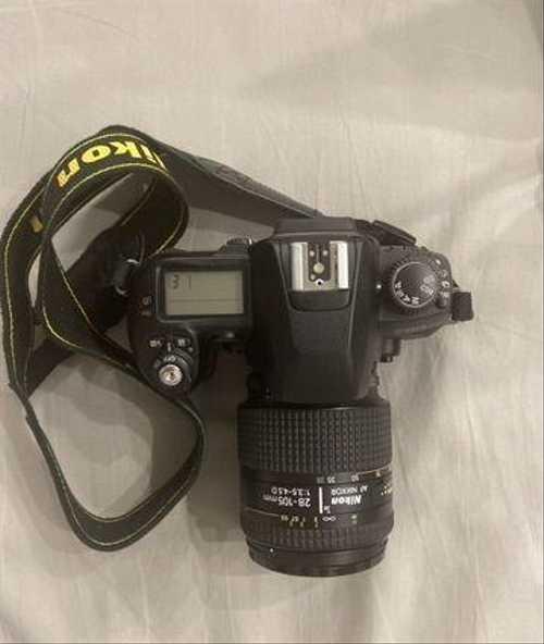 Пленочный фотоаппарат Nikon f80