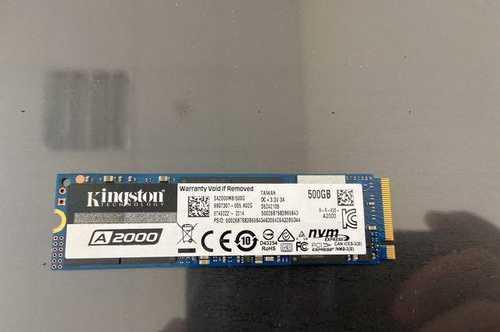 SSD Kingston A2000 500GB NVMe M.2