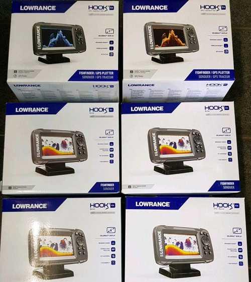 Эхолот Lowrance hook2 5x GPS splitshot+подарки