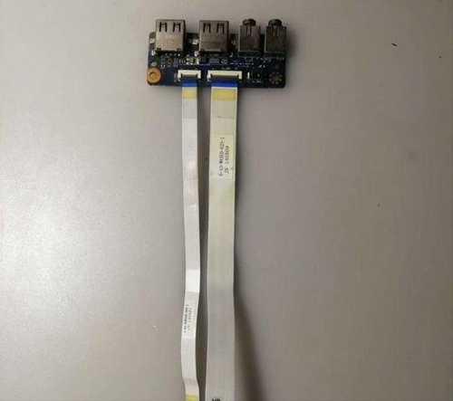 Плата USB, Audio + Шлейфы DNS W650EH-2
