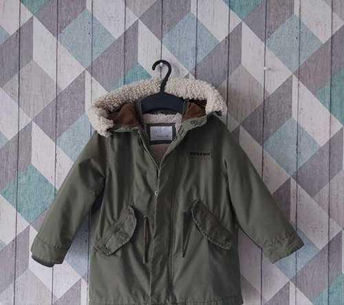 Парка Zara 3в1, для мальчика (р.98-104)