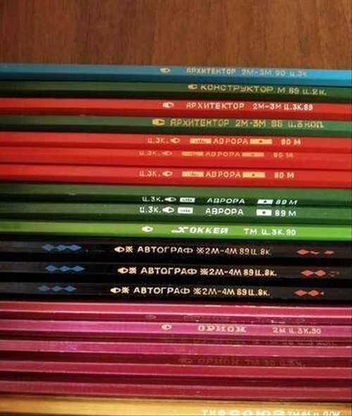 Простые карандаши, времен СССР