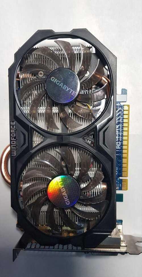 Видеокарта Gigabyte GeForce GTX 750 Ti GV-N75TOC-2