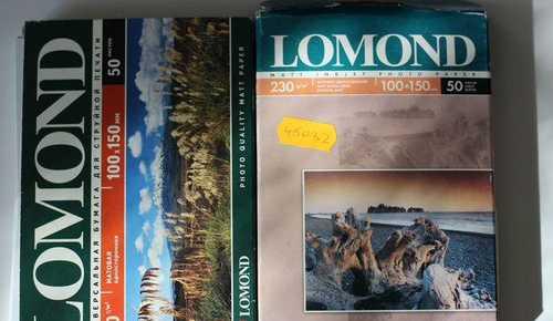 Фотобумага Lomond матовая 230 г/м2