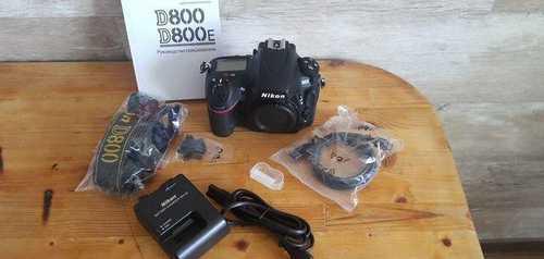 Продаю фотоаппарат Nikon D800 body