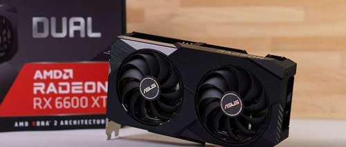Видеокарта asus Dual Radeon RX 6600 (dual-RX6600-8