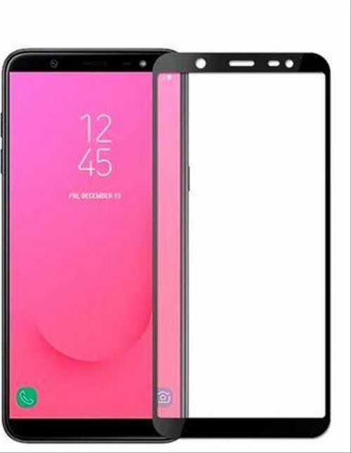 Защитное стекло Samsung J8