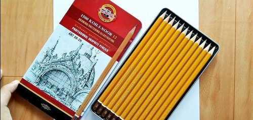 Набор чернографитных карандашей Koh-i-Noor