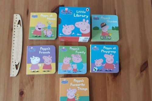 Peppa Pig Little Library Детские английские книги