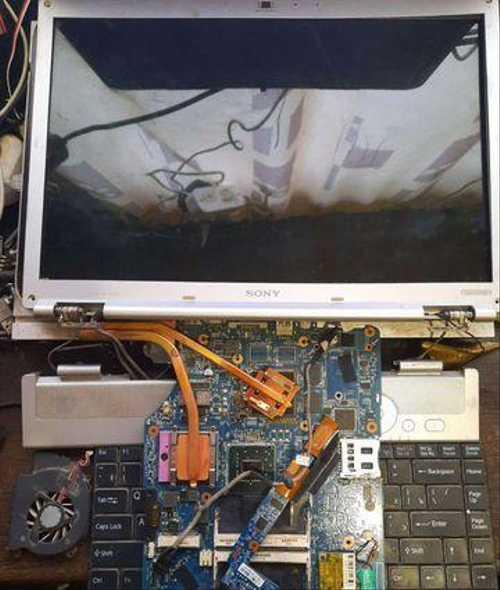 Ноутбук на запчасти Sony vaio vgn-fz11mr PCG-386P