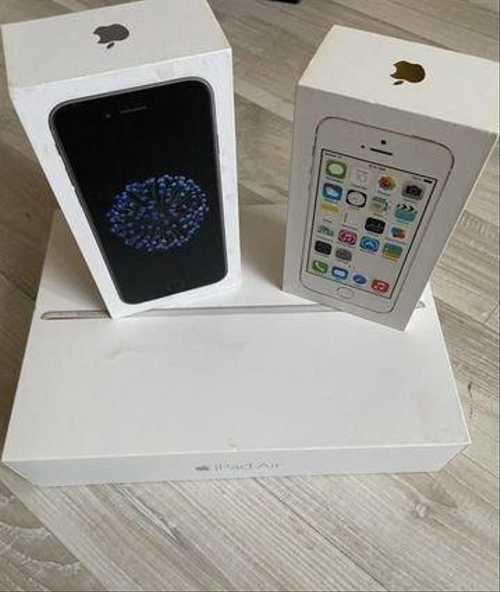 Коробка от iPhone, коробка от iPad, 5s