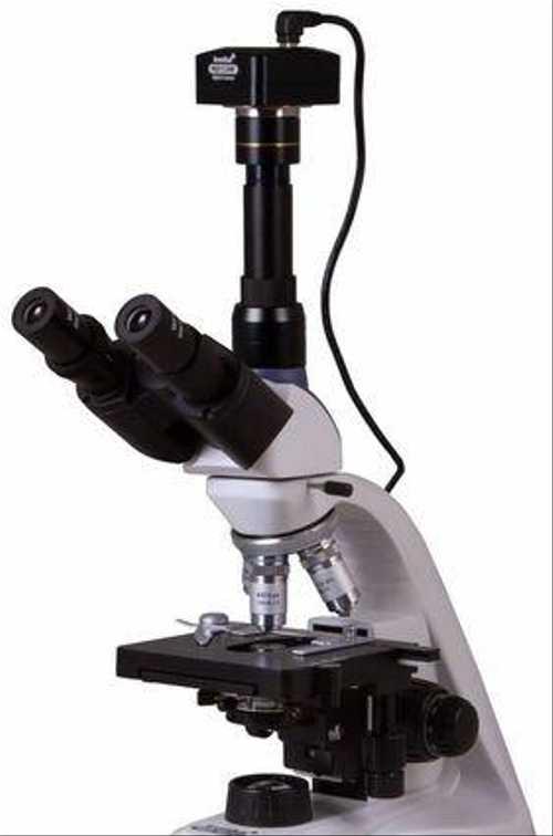 Микроскоп цифровой Levenhuk MED D10T тринокулярный