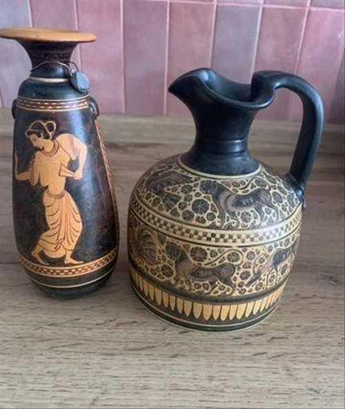 Греческие вазы ручной работы decor
