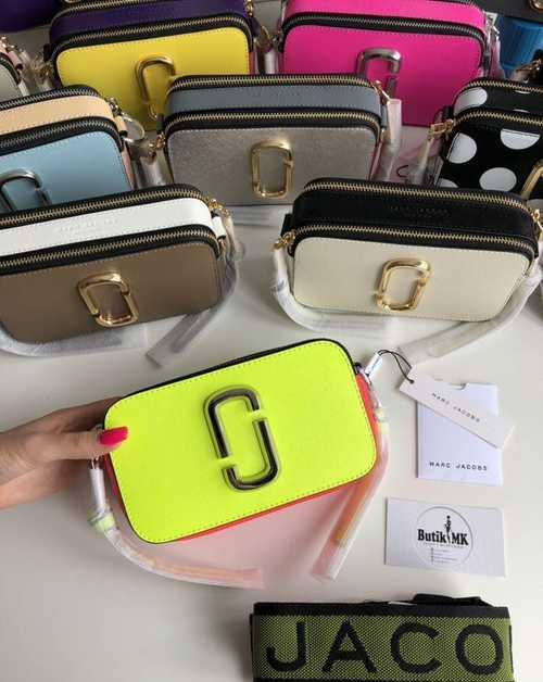 Сумка Marc Jacobs Fluorescent Snapshot Small