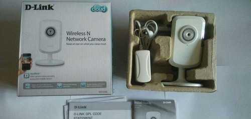 Беспроводная камера видеонаблюдения D-link новая