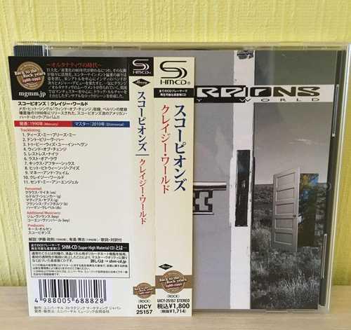 CD Scorpions "Crazy World" Japan SHM-CD