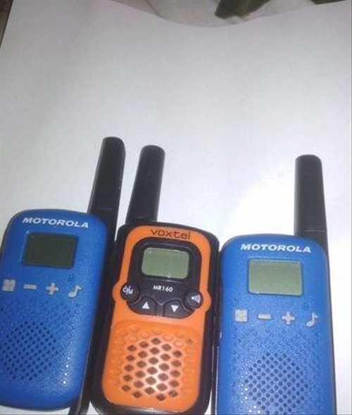Рация Motorola Talkabout T42 Blue (3 штуки)