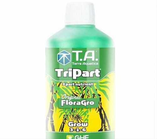 Удобрение T.A. (GHE) TriPart Flora Gro 1л