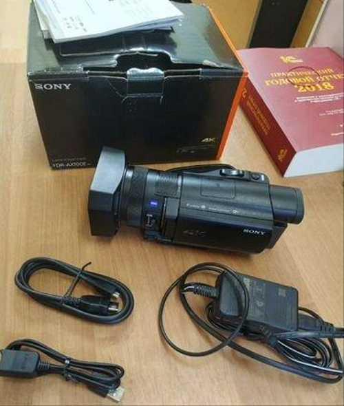 Видеокамера Sony 4k fdr ax100