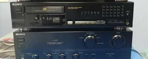 Музцентр Sony TA-F461R, CD Sony CDP-461