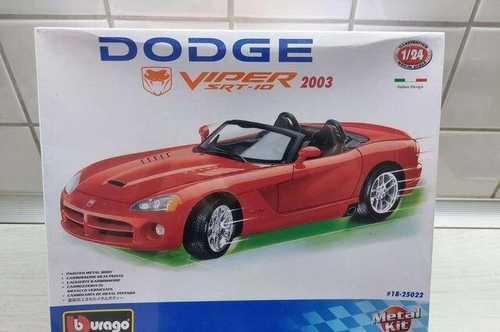 Сборная модель Dodge Viper SRT 1:24