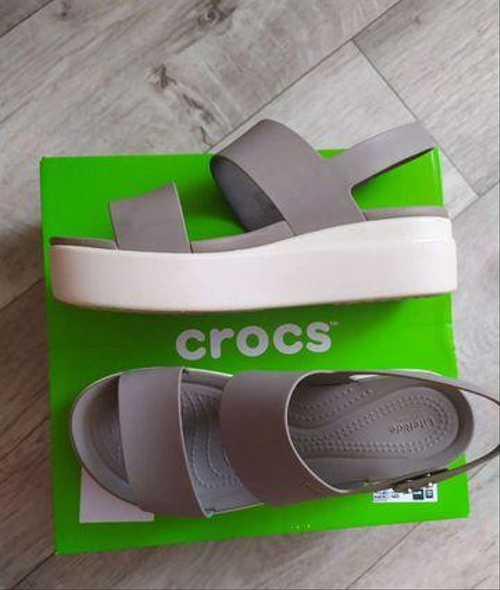 Босоножки женские crocs 38-38.5