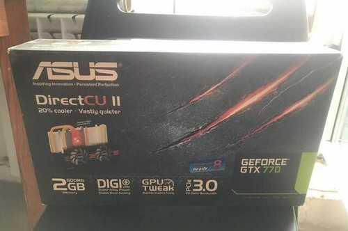 Видеокарта asus nVidia GeForce GTX 770, 2GB