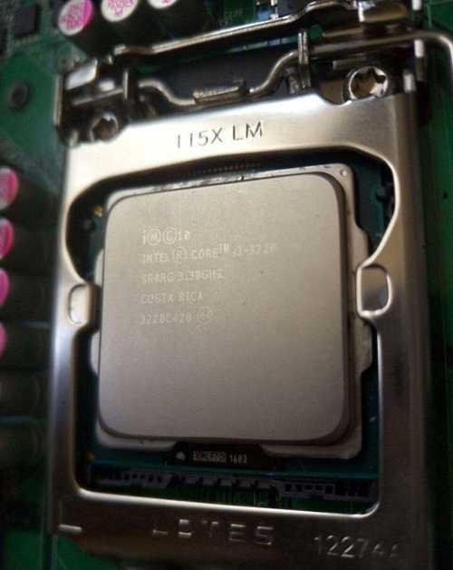 Intel Core i3-3220 OEM+М/п ECS H61H