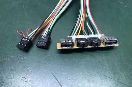 USB порт аудио гарнитуры микрофона