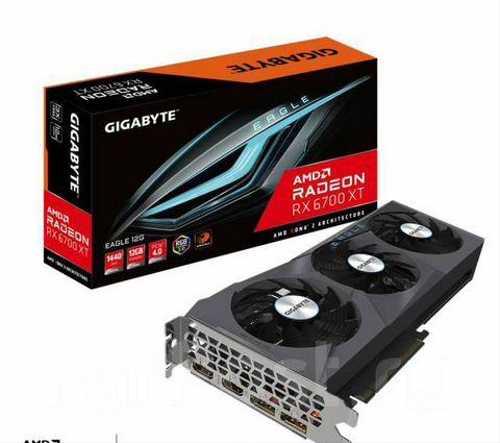 Видеокарта Gigabyte Radeon RX 6700 XT eagle 12G