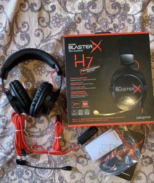 Игровые наушники Creative Sound Blaster H7 Tournam