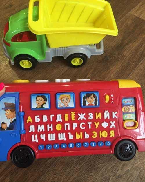 Игрушка автобус. Умная игрушка. Игрушки машины